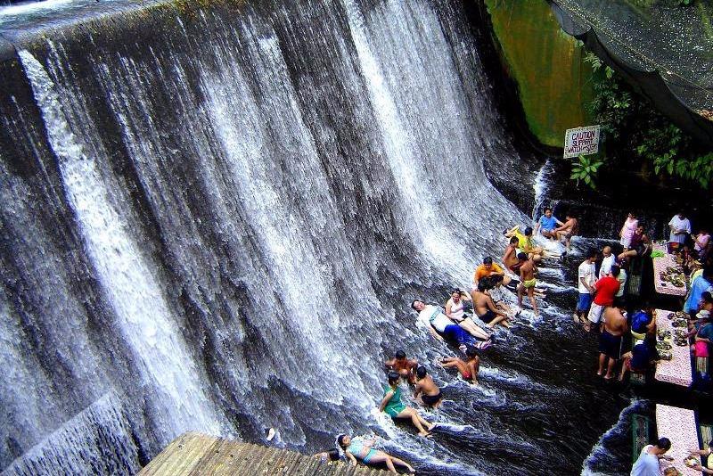 The waterfall restaurant store