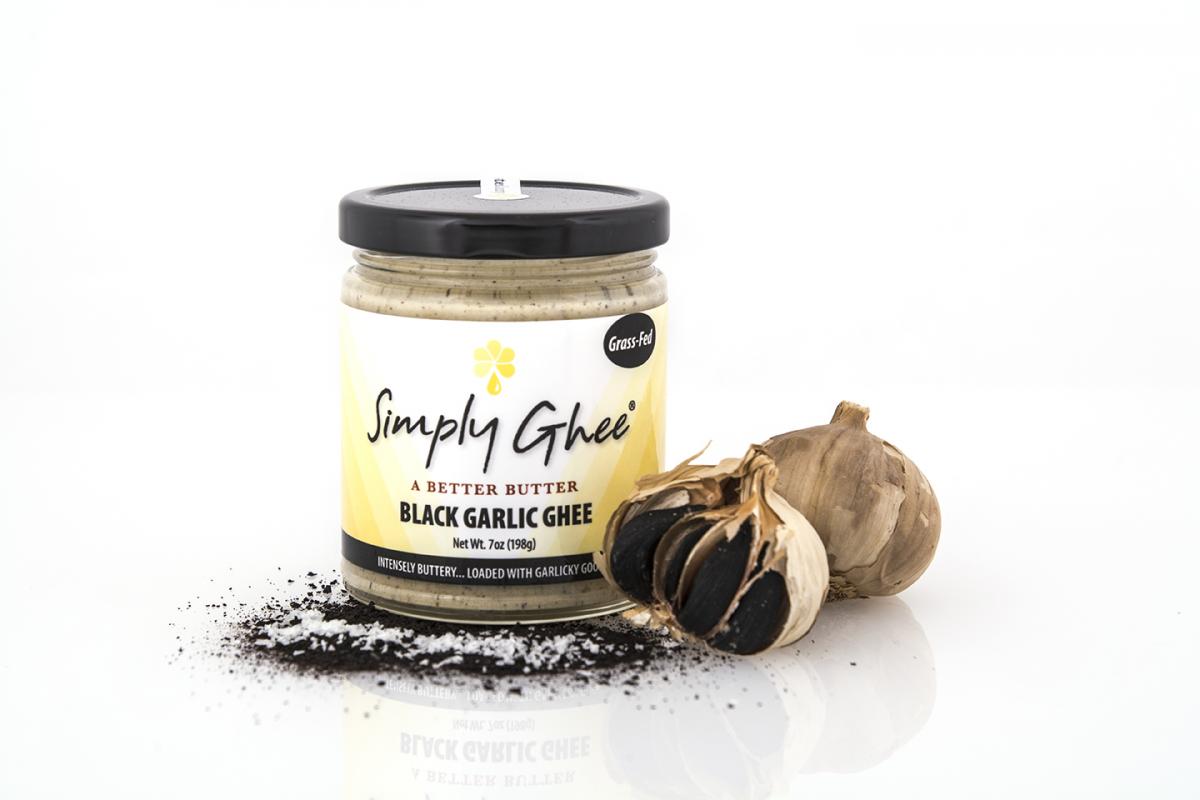 Black Garlic Ghee - Grassfed on the Hill