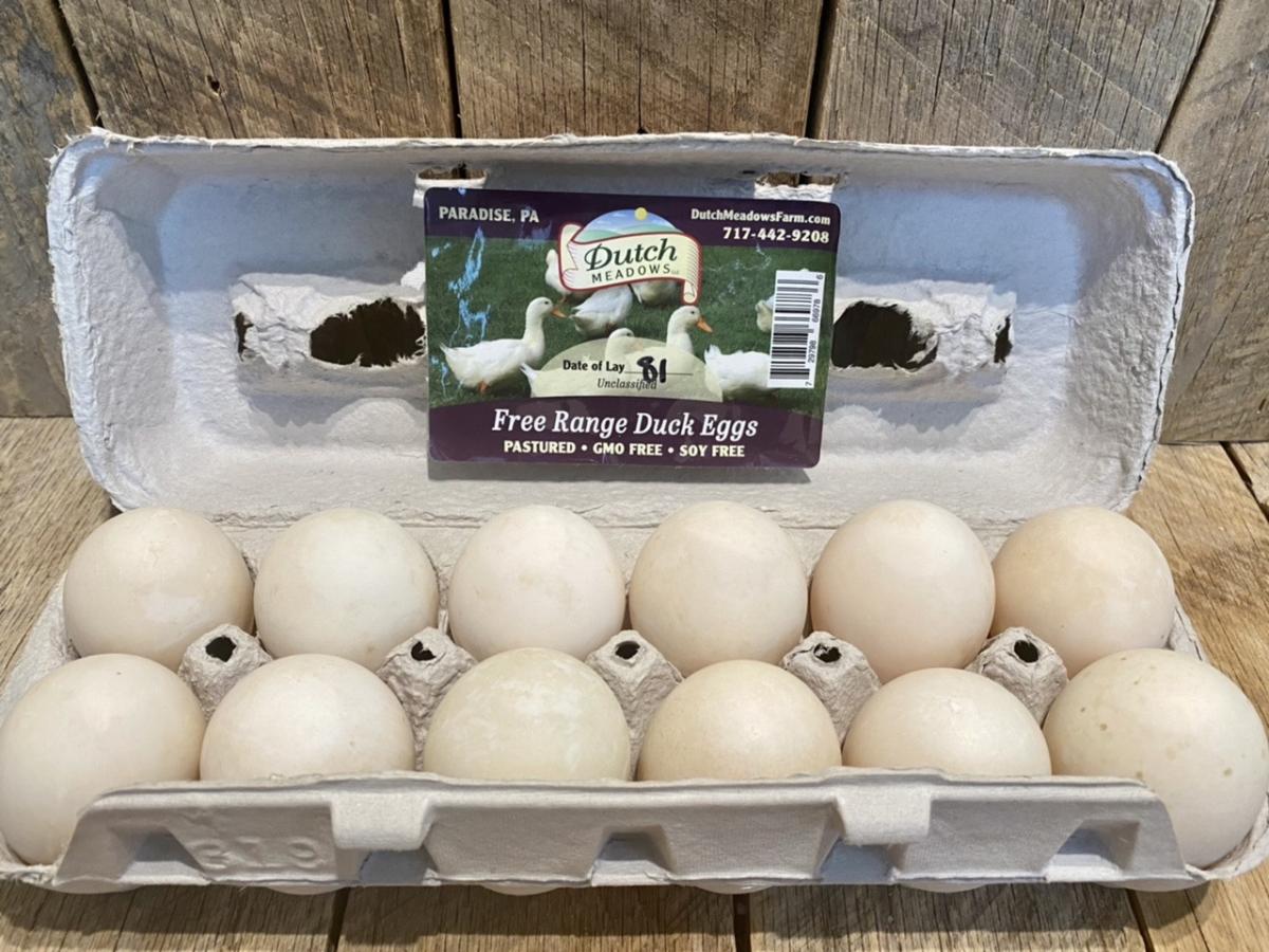 Duck Eggs -- pastured, soy and corn free - Grassfed on the Duck Eggs -- pastured, soy and corn free - Grassfed on the